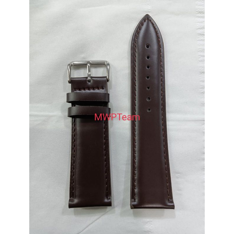 Jual Tali Jam Kulit Premium polos brown | Shopee Indonesia