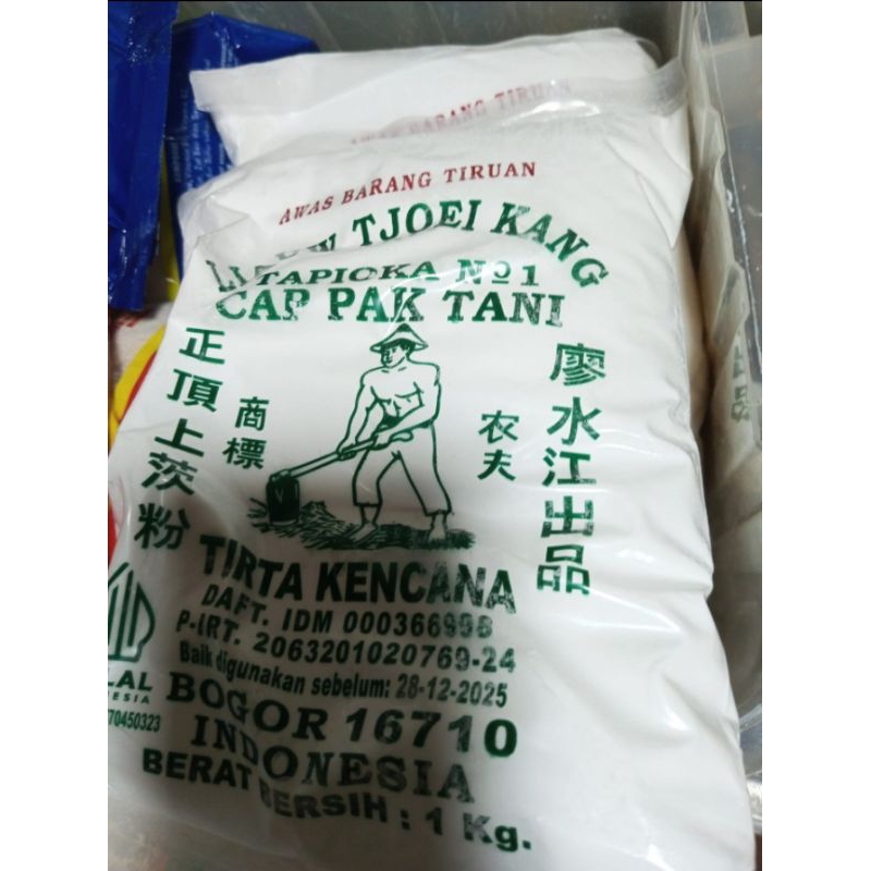 Jual tepung tapioka cap pak tani 1kg | Shopee Indonesia