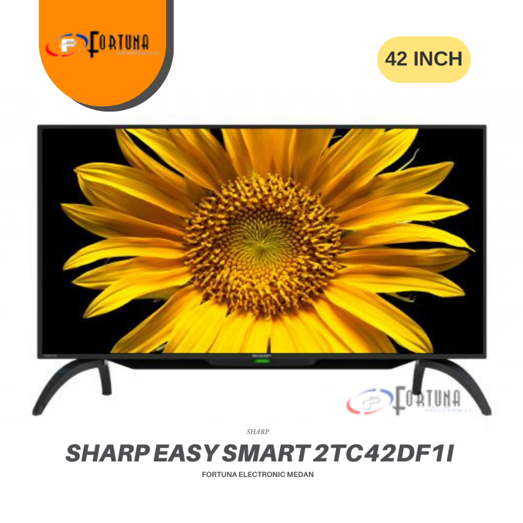 Jual SHARP LED SMART TV 42 INCH 2T-C42DF1I / 2TC42DF1I FHD 2K NEW EASYSMART | Shopee Indonesia