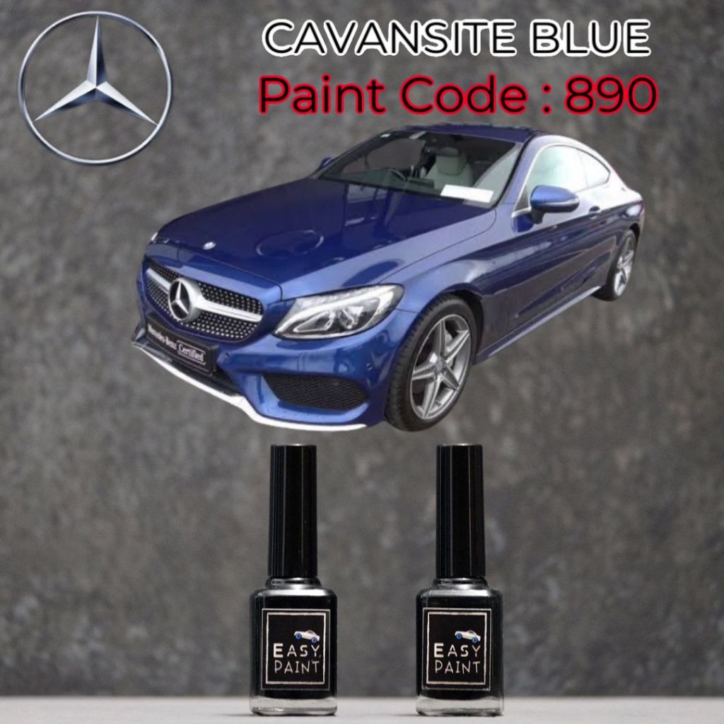 Jual Cat Oles Mobil Cavansite Blue 890 Mercedes Benz Mercy Biru Tua ...