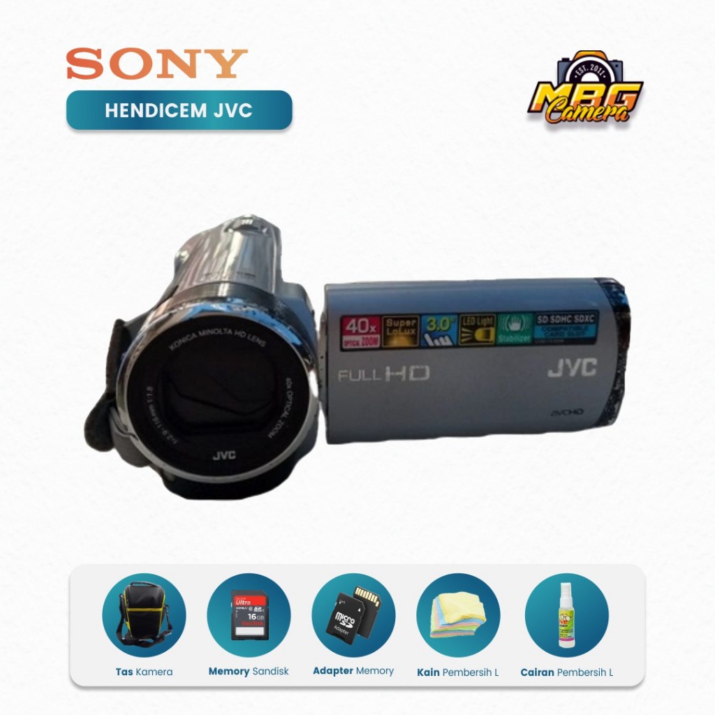 Jual HENDICEM JVC SONY FULL HD SANGAT MURAH BANGET BANYAK BONUS SPEK ...