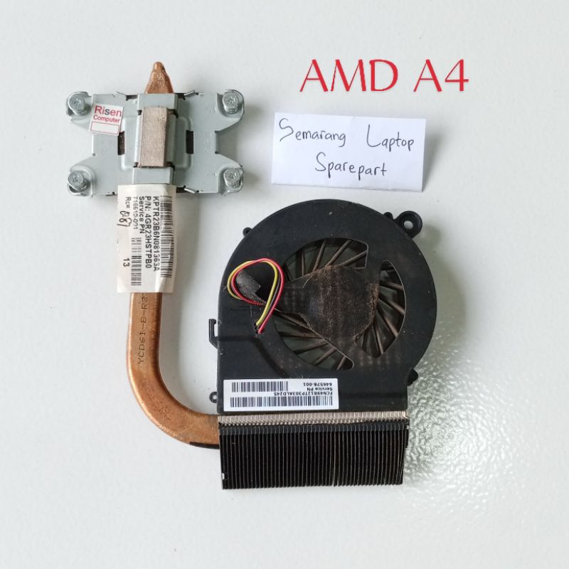 Jual HSF HEATSINK FAN HP Pavilion G4 Hetsink Fun Kipas Besi Pendingin ...