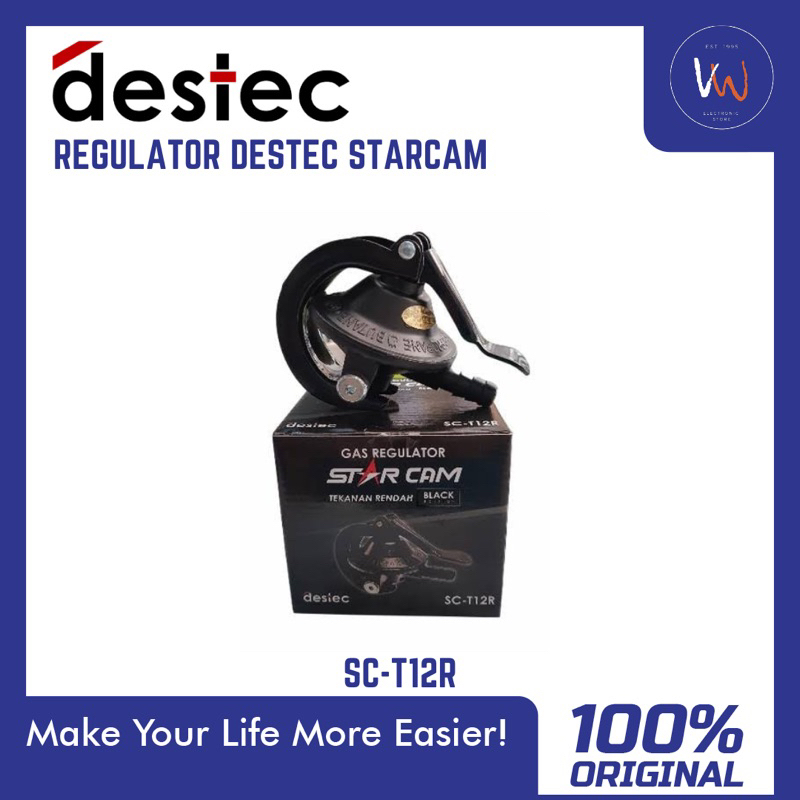 Jual Regulator Destec Starcam SC-T12R - SC-T12RM / Regulator Gas ...