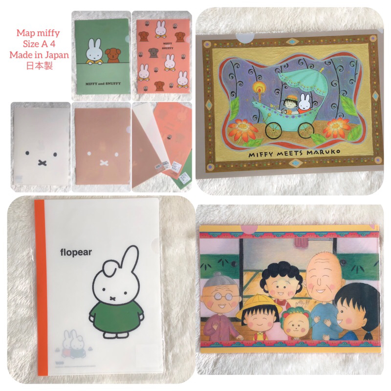 Jual miffy spy x family chibi marukochan file holder map size A4 ...
