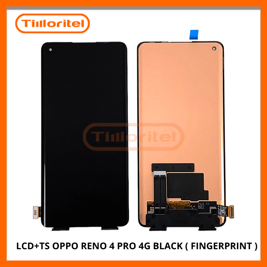 Jual LCD+TS OPPO RENO 4 PRO 4G BLACK ( ON FINGERPRINT ) | Shopee Indonesia