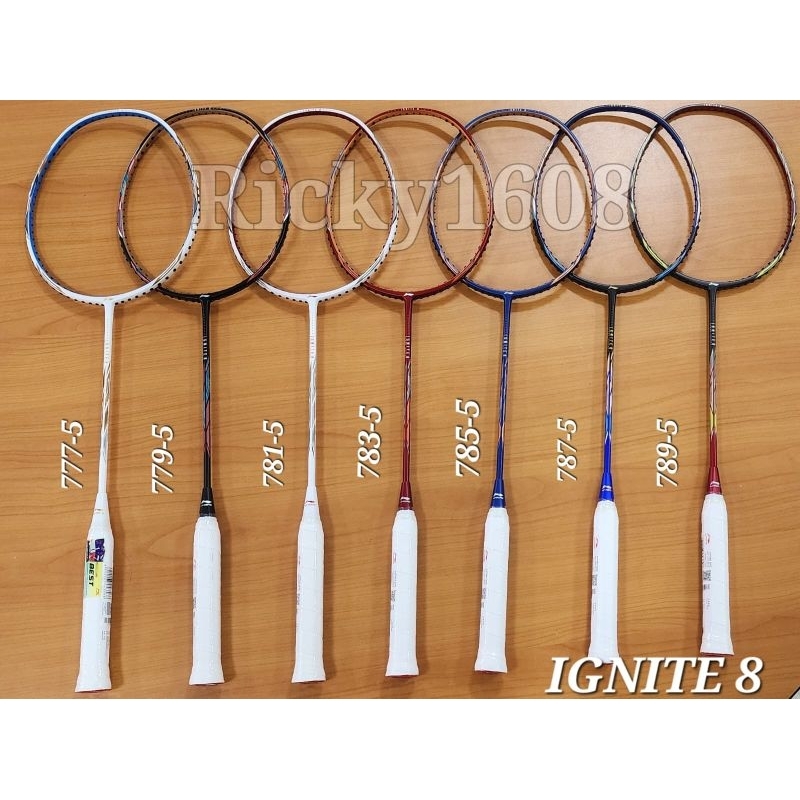 Jual RK RAKET BADMINTON LINING IGNITE 8 - SPEED RACKET - HEAD HEAVY ...
