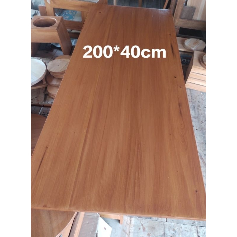 Jual papan kayu daun meja 200*40*2cm | Shopee Indonesia