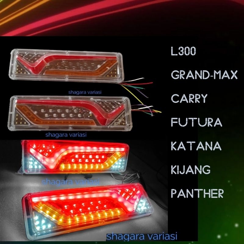 Jual LAMPU STOP STOPLAMP LED VARIASI L300 GRANDMAX CARRY FUTURA KATANA ...