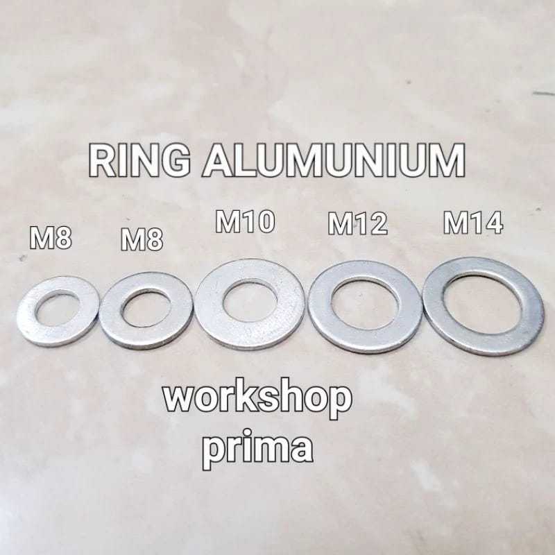 Jual ring almu alumunium aluminium m8 m10 m12 m14 m16 m18 | Shopee ...