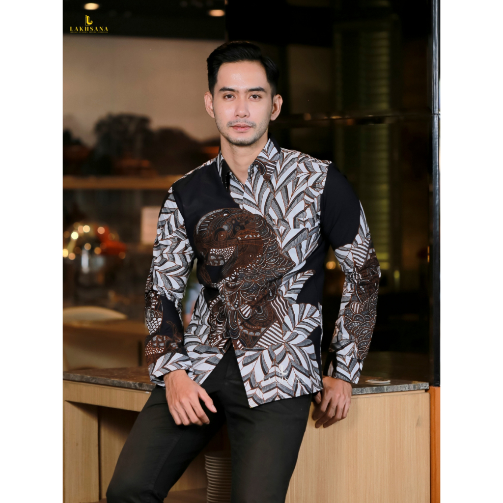 Jual Lakhsana Batik Arjuna - Kemeja Batik Premium Slimfit Lengan ...