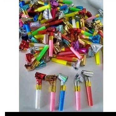 Jual terompet mini / terompet lidah kecil satuan / pluit terompet ...