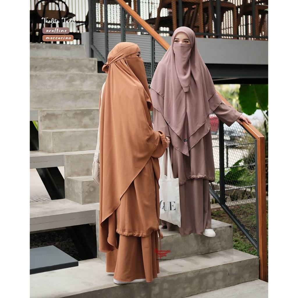 Jual Thalita French Khimar antem by Khumaira Syari | French Khimar ...