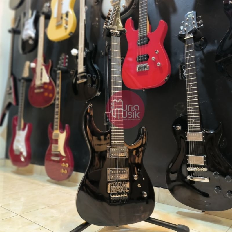 Jual Gitar Listrik Samick Gitar Elektrik NSHG Samick Black | Shopee ...
