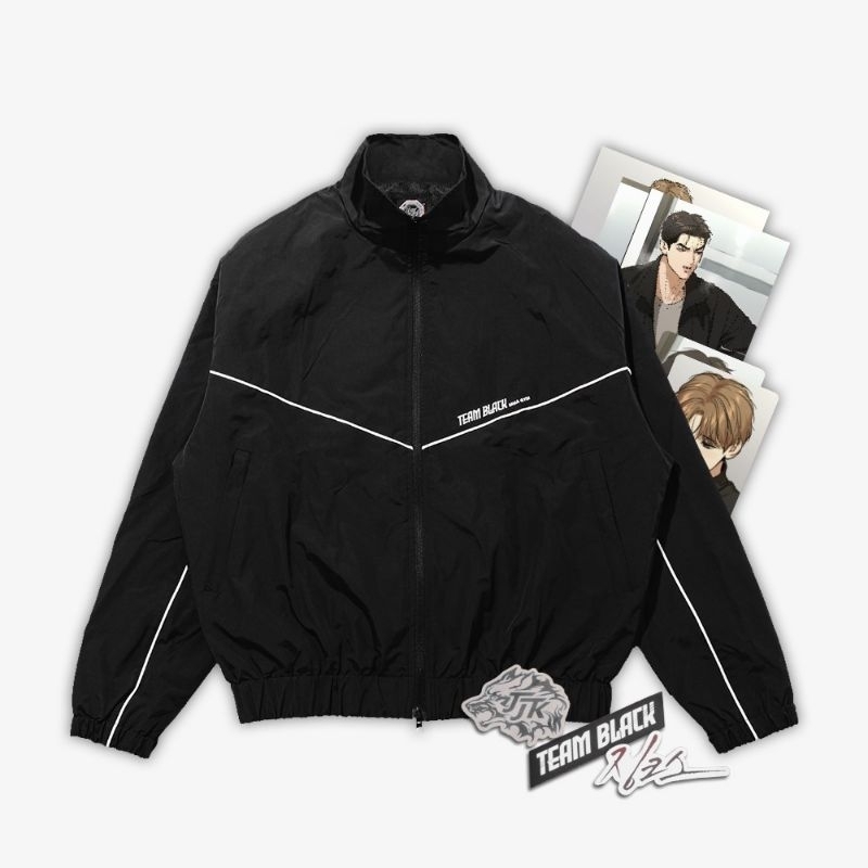 Jual JAKET TRACKSUIT TEAM BLACK JINX JOO JAEKYUNG MMA GYM | Shopee ...