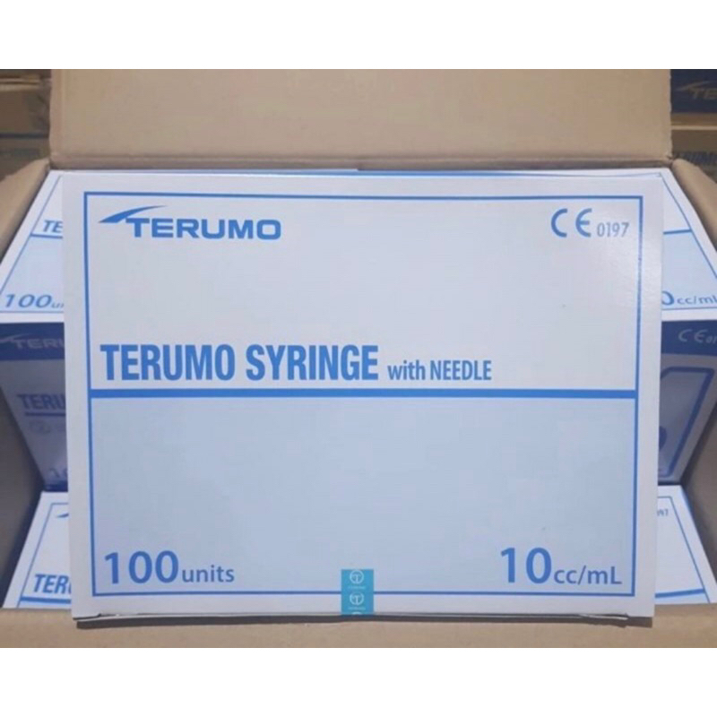 Jual Per box spuit 10cc terumo with needle / syringe disposible terumo 10 ml pcs | Shopee Indonesia
