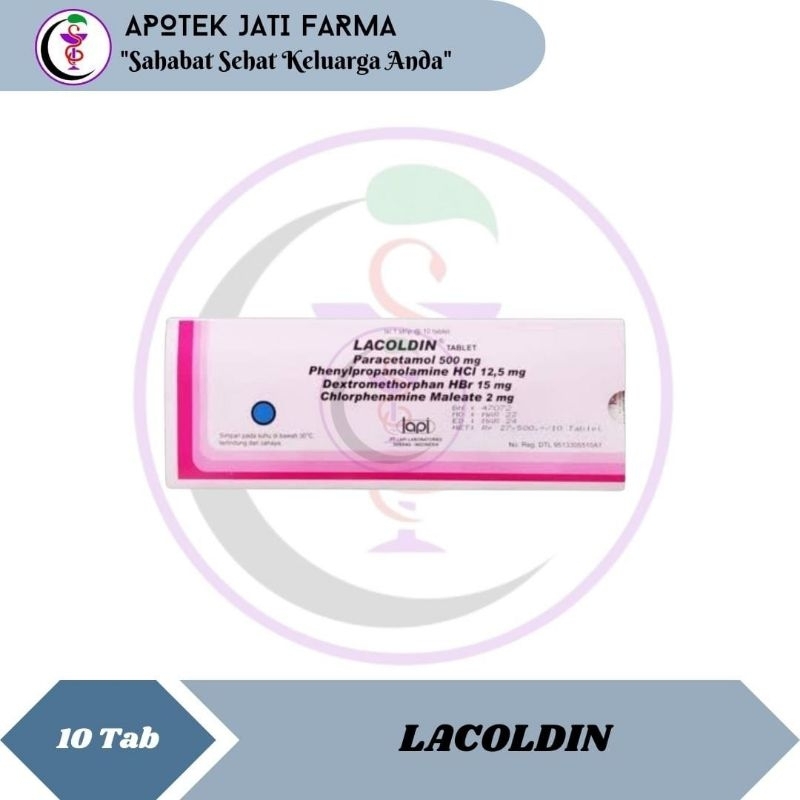 Jual LACOLDIN TABLET isi 10 | Shopee Indonesia