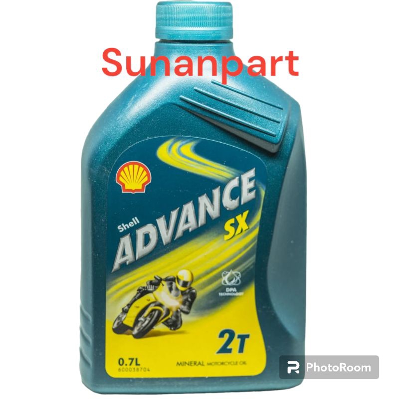Jual Oli Samping Motor 2T Terbaik Shell Advance SX2 T Terbaru 0.7 Liter ...