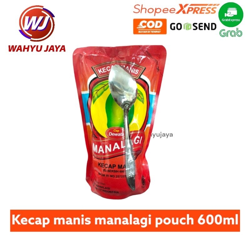 Jual Kecap manis manalagi pouch 600ml | Shopee Indonesia