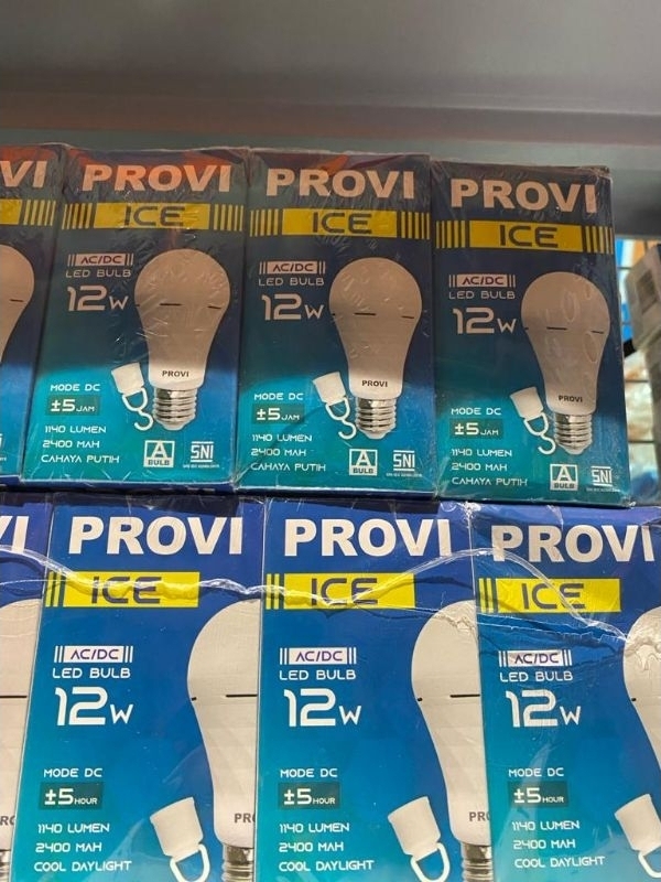 Jual LAMPU LED EMERGENCY PROVI 12 WATT LAMPU AC/ DC PROVI 12 WATT ...