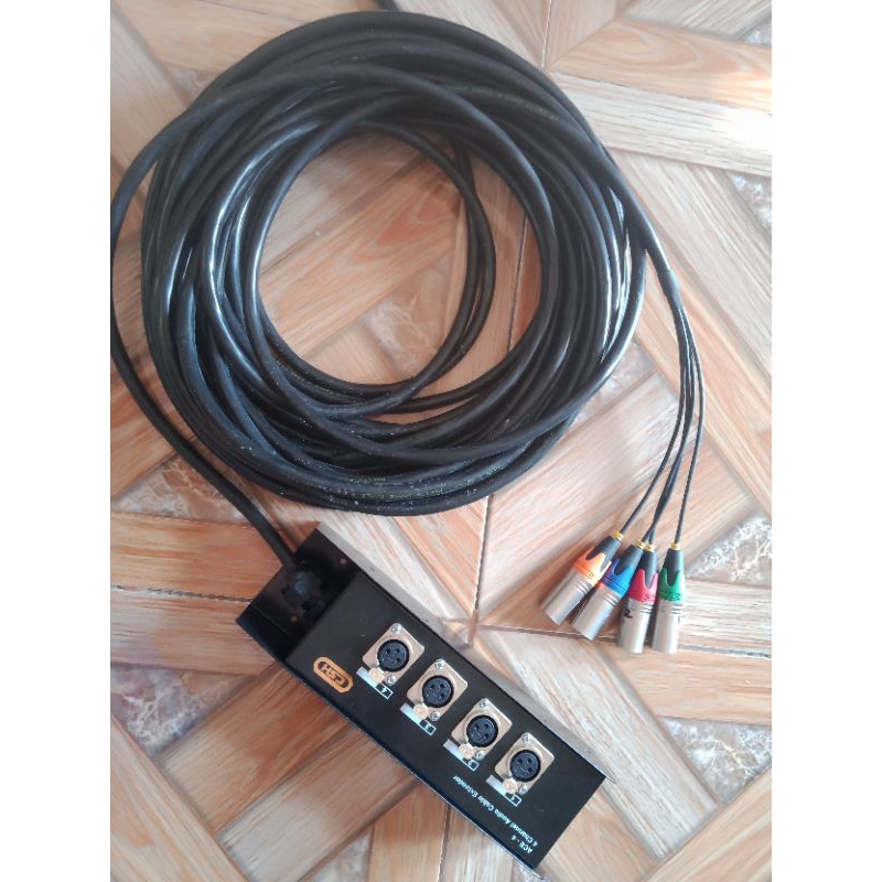 Jual kabel snake isi 4 lengkap jeck dan box panjang 5 - 30 meter ...