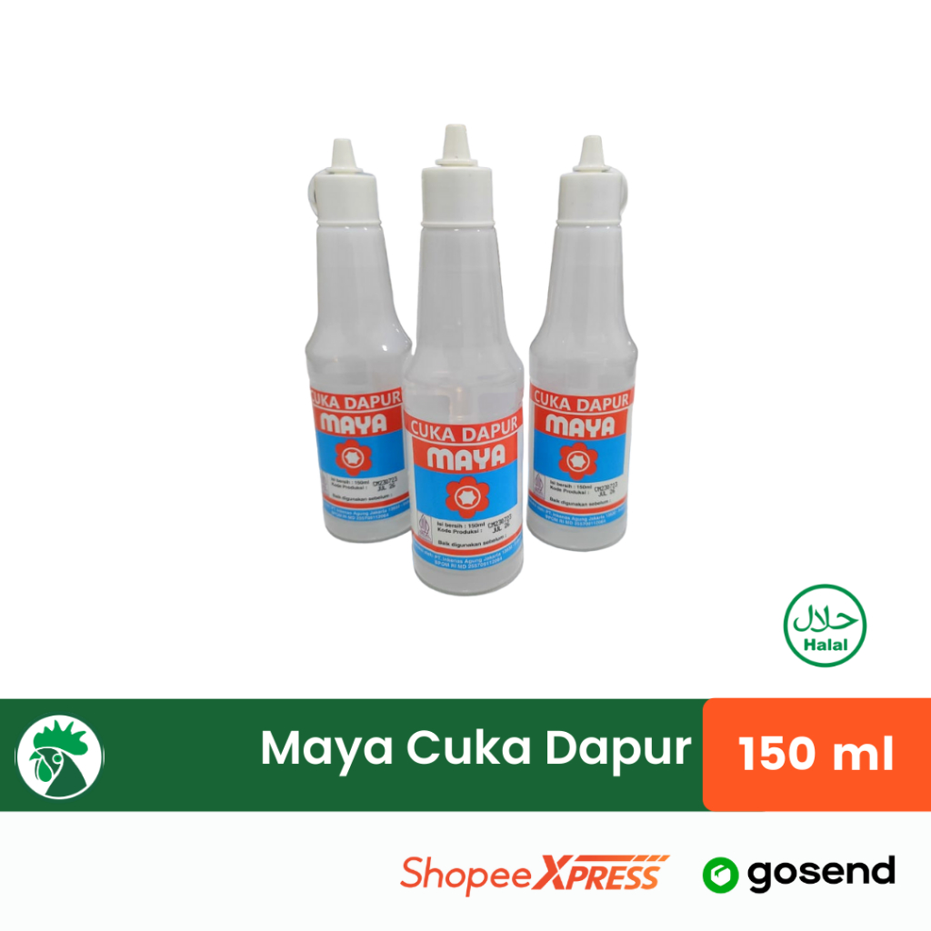 Jual Cuka Dapur Merek Maya Botol 150ml | Shopee Indonesia