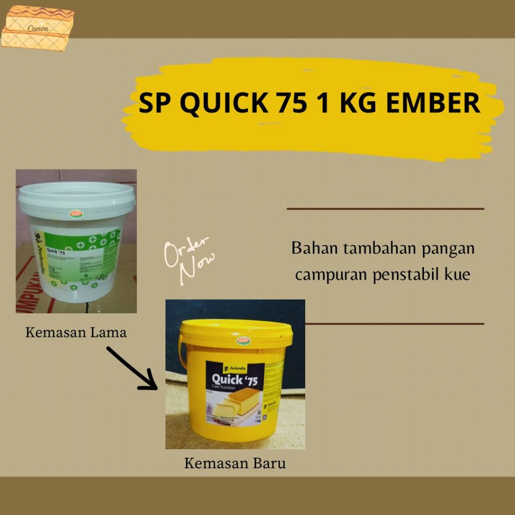 Jual So Quick 75 1kg Zeelandia | Shopee Indonesia