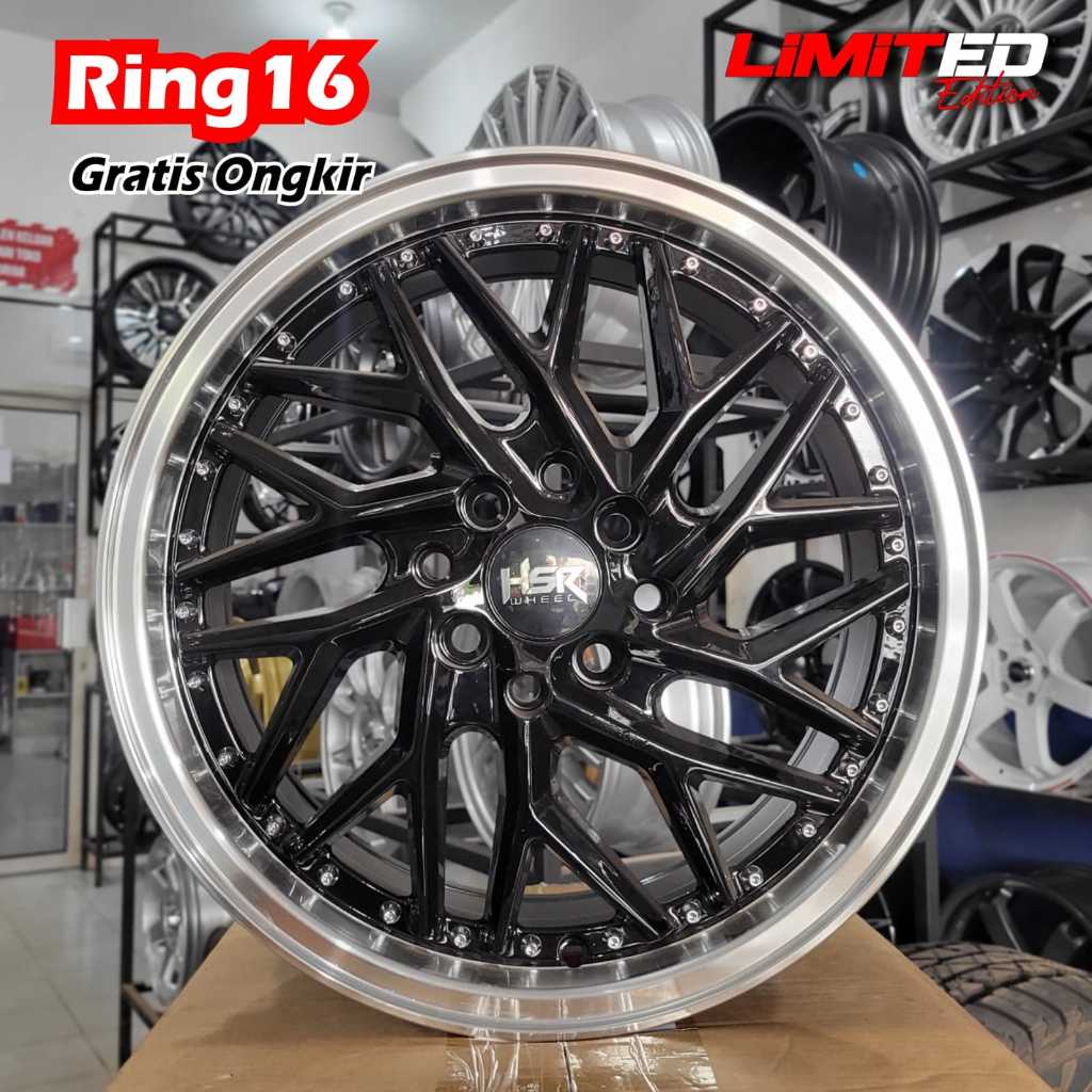 Jual Velg mobil ring 16 HSR SEPULU velg mobil racing r16 Agya,ayla,ignis,brio,calya,sigra,jazz ...