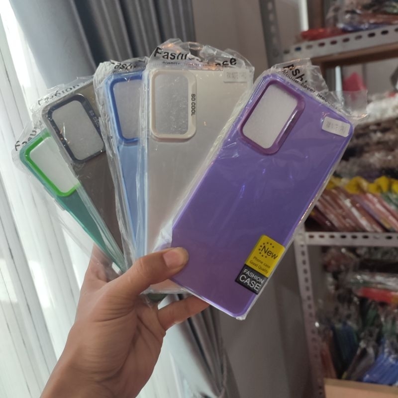 Jual CASE HYBRID HOLOGRAM WARNA REDMI NOTE 11 PRO 4G/5G • REDMI NOTE 12 ...