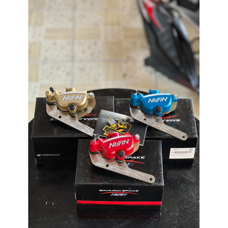 Jual Kaliper Depan 2 Piston NISSIN SAMURAI Original | Shopee Indonesia