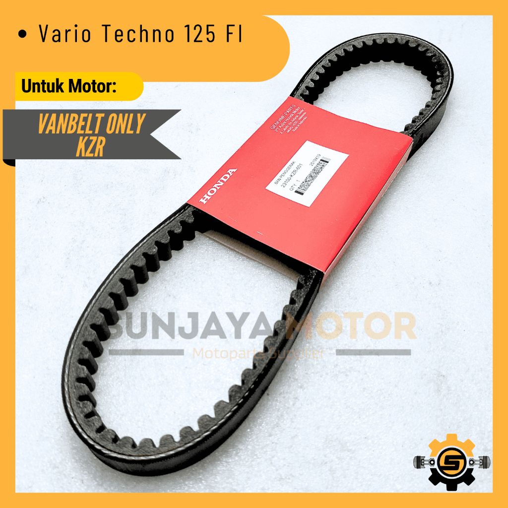 Jual Vanbelt Only KZR Sabuk Belt CVT Kualitas Original Honda Vario ...