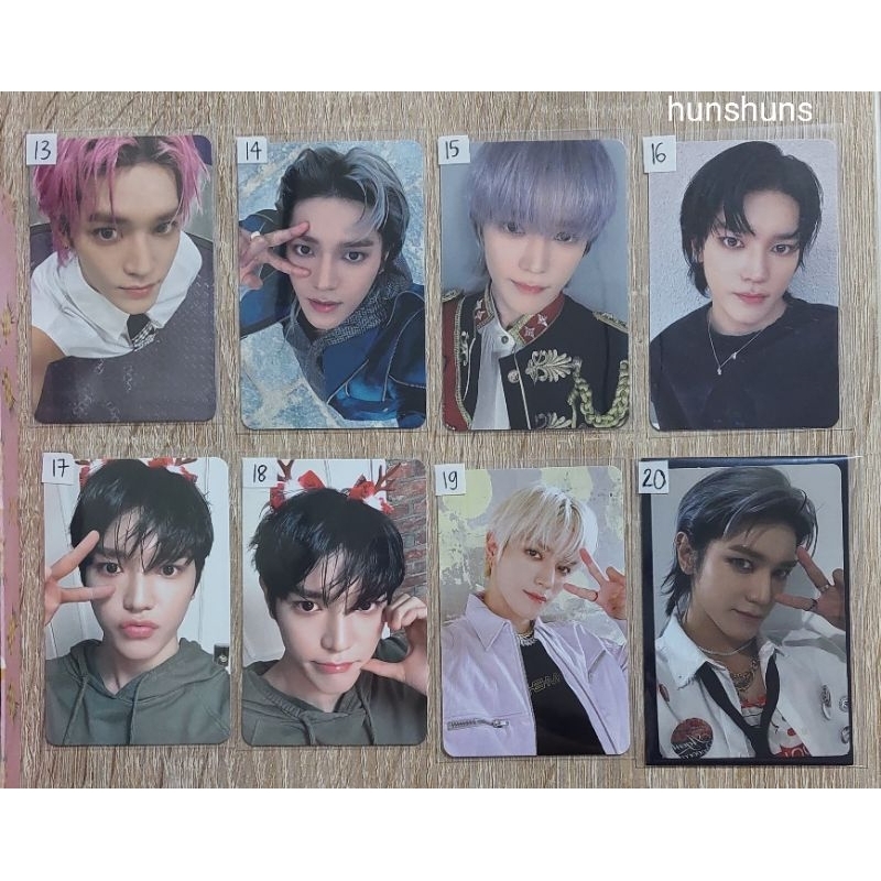 Jual PC Official NCT 127 Taeyong fact check nct nation cgv kr | Shopee Indonesia