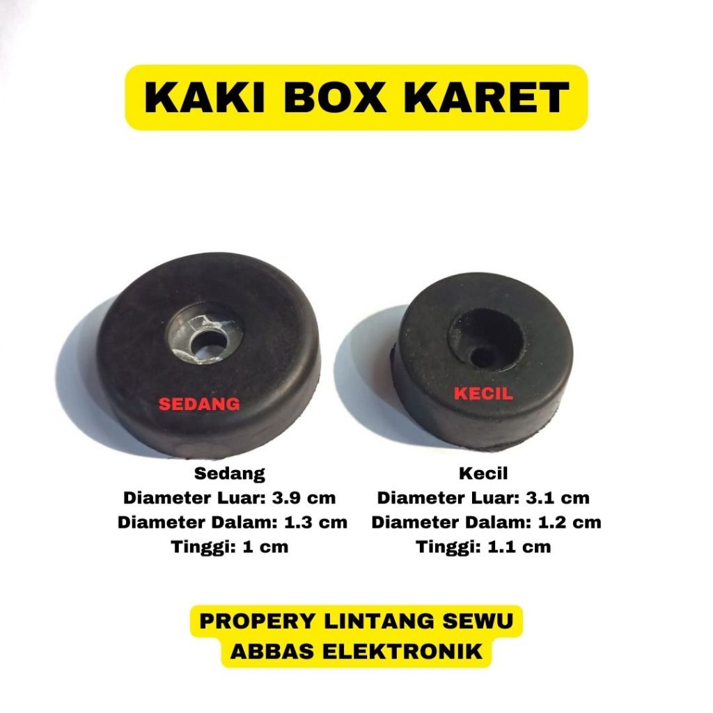 Jual kaki box karet box amplifier sedang kecil | Shopee Indonesia