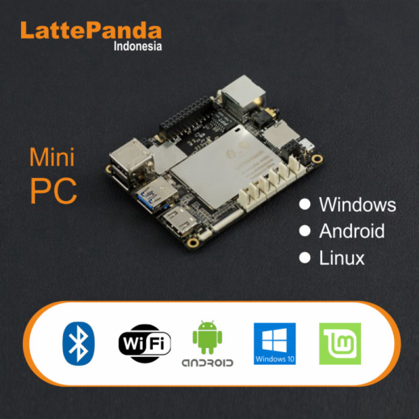 Jual LattePanda V1.0 Mini PC Single Board Computer WITH ARDUINO BOARD ...