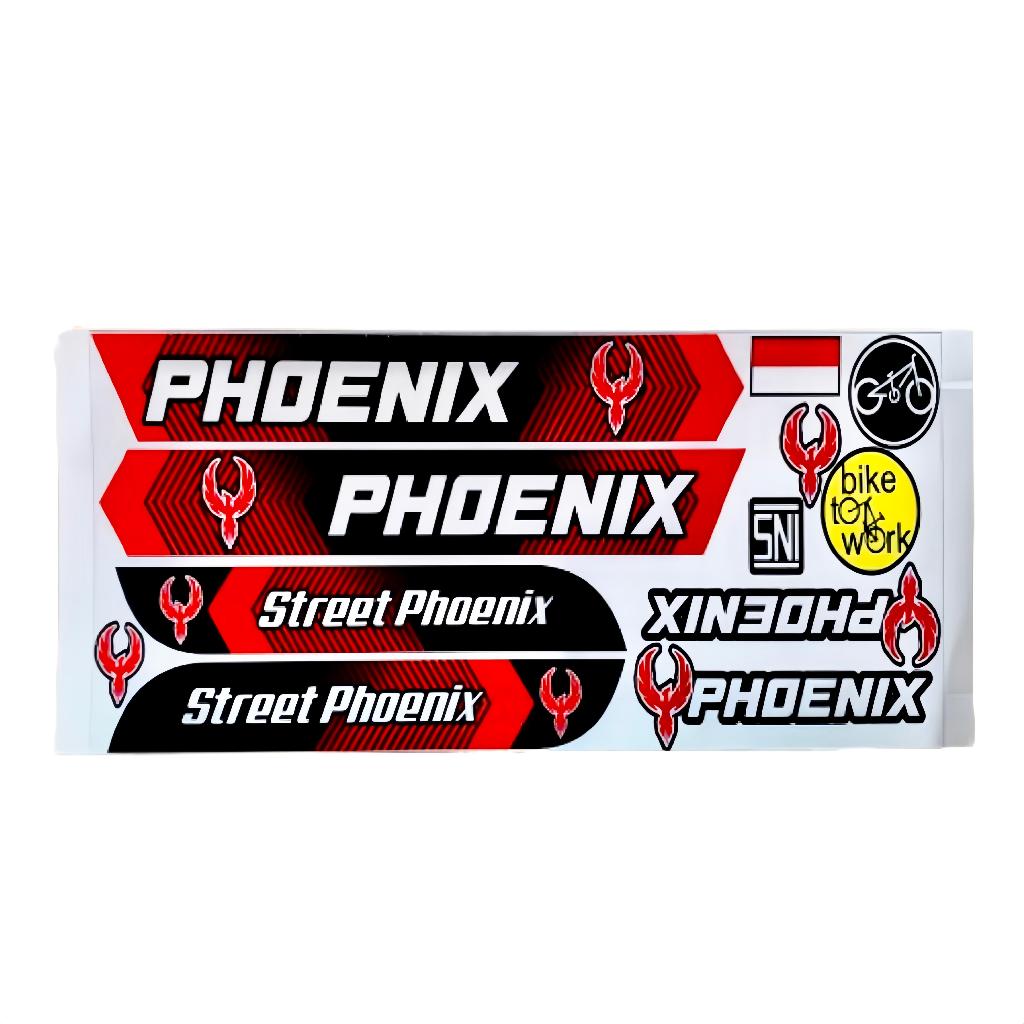 Jual STIKER SEPEDA PHOENIX STREET CUSTOM STRIPING | Shopee Indonesia
