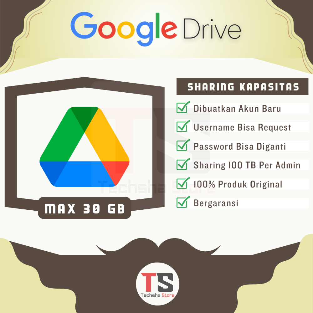 Jual Google Drive Unlimited Storage Lifetime | Shopee Indonesia