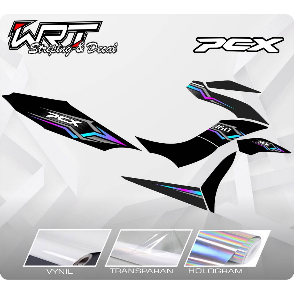 Jual Striping PCX 160-Stiker Decal PCS 160 Racing Simpel | Shopee Indonesia