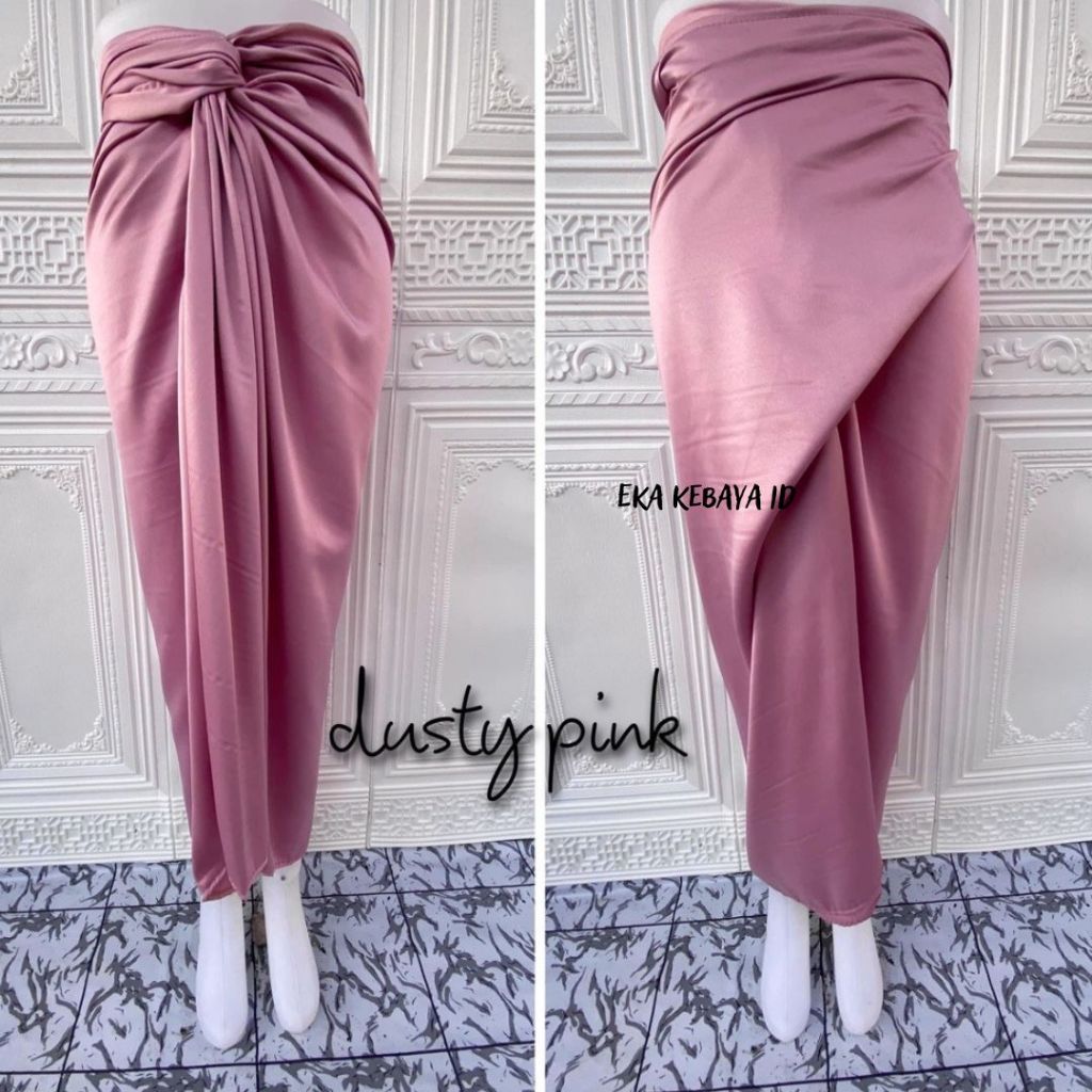 Jual Eka Kebaya Id - Rok Lilit Satin Velvet JUMBO - Bawahan Satin ...