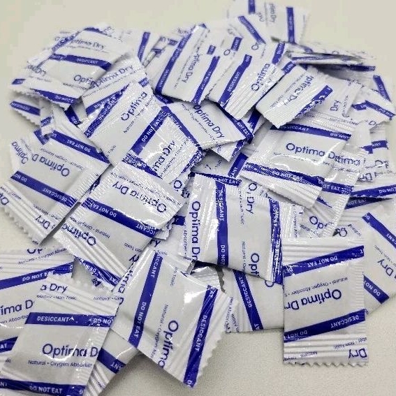 Jual SILICA GEL SACHET OXYFREE FOOD GRADE ISI 50 PCS | Shopee Indonesia