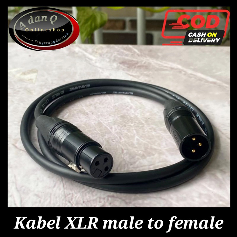 Jual Kabel xlr male to female | Shopee Indonesia