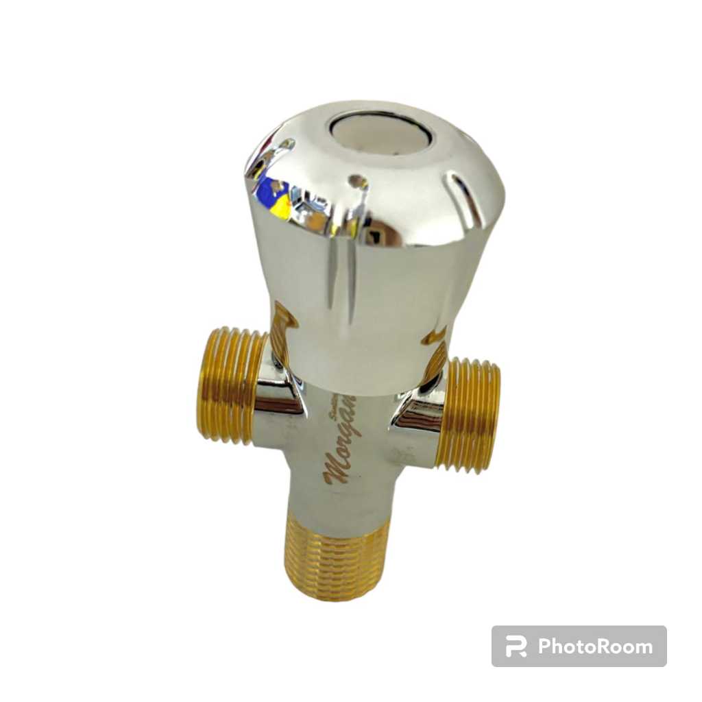 Jual Stop Kran Tee Shower 1/2 inch Kuningan Stop Keran air Shower ...