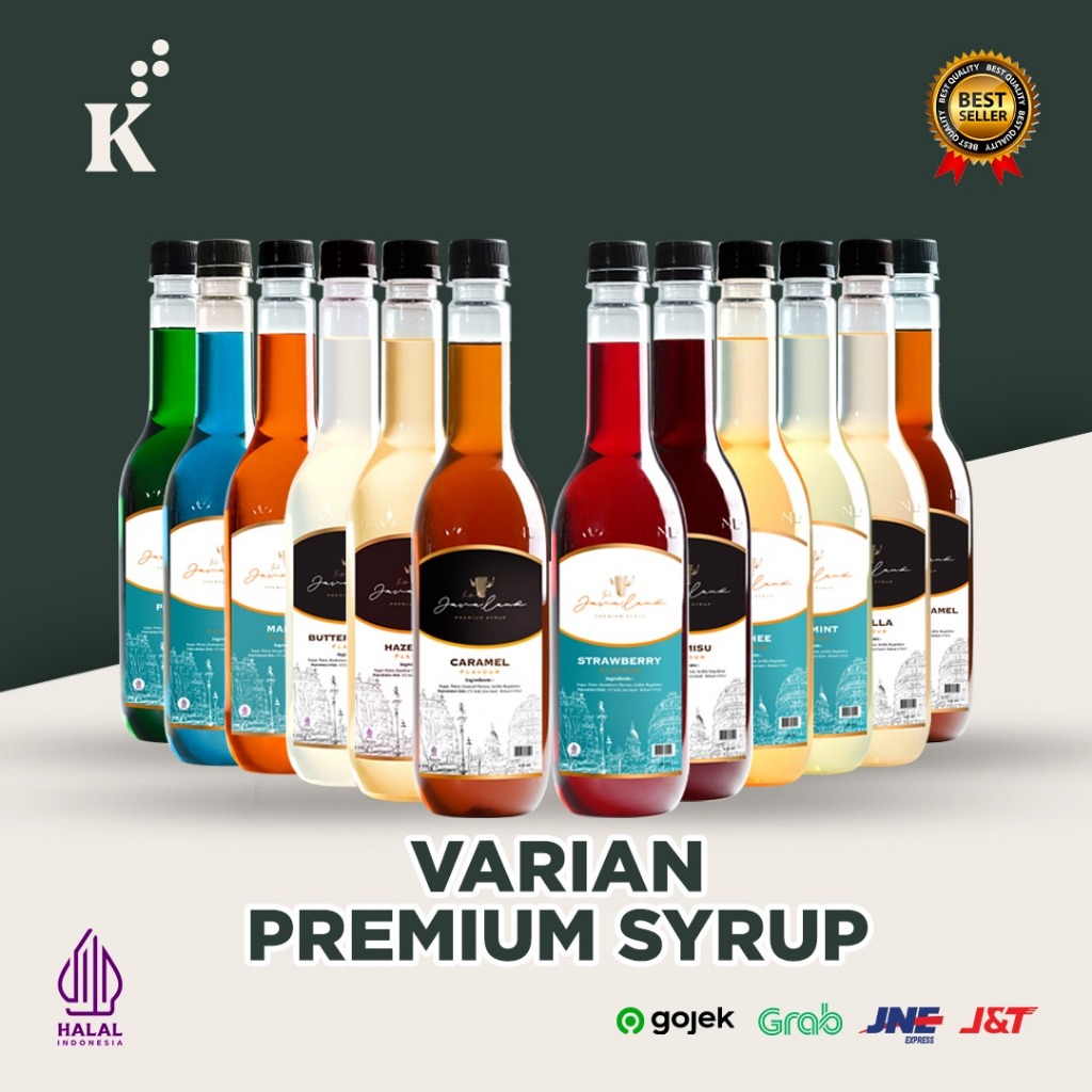 Jual Javaland Syrup/Sirup Premium 650 ml | Shopee Indonesia