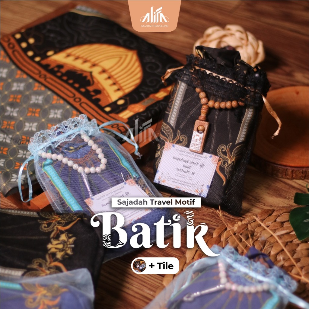 Jual Sajadah Travel Batik Free Tile Sajadah Oleh Oleh Umroh Oleh Oleh ...