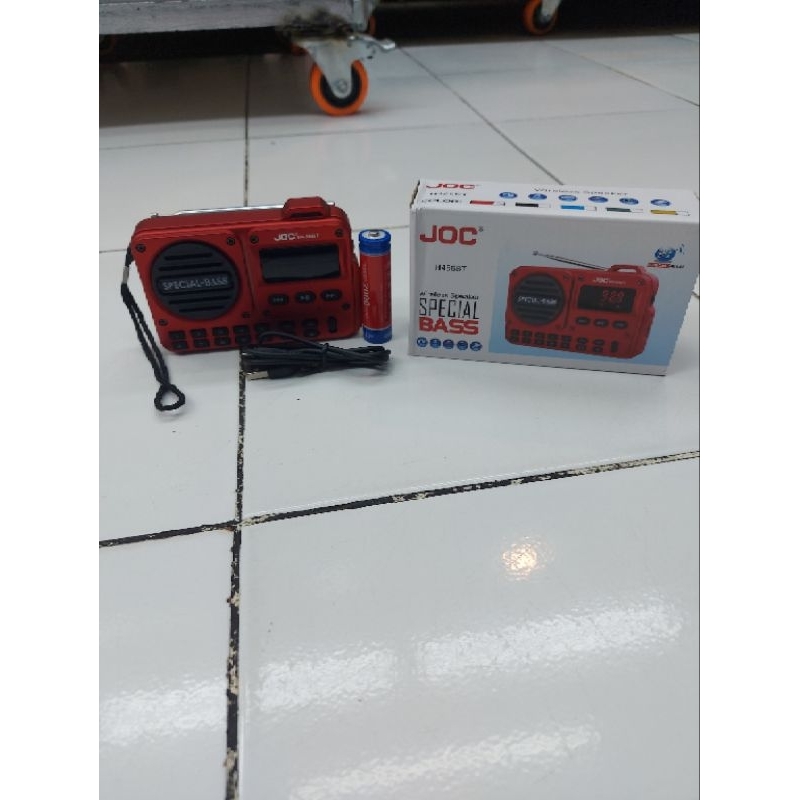 Jual Radio Portable Bluetooth Joc H456BT - Radio Fm Joc 456BT - Radio ...