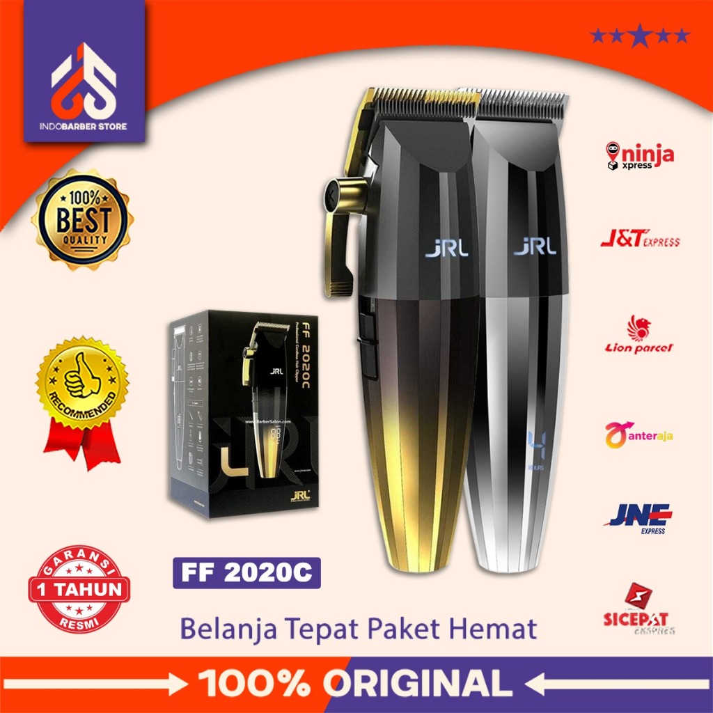 Jual JRL Hair Clipper 2020C Clipper Stay Cool Blade Alat Cukur Elektrik ...