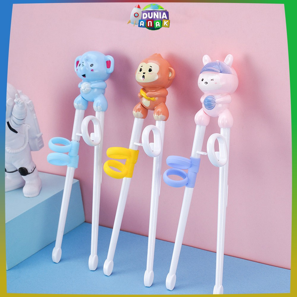 Jual Chopstick Baby Training / Chopstick Sumpit Anak Karakter Animal ...