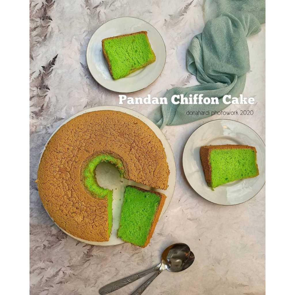 Jual Chiffon Cake Pandan, Cokelat, dan Mix Topping (Kue Bolu Sifon ...