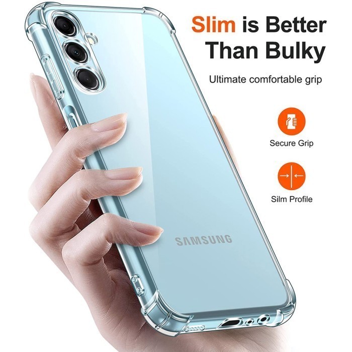 Jual Samsung Galaxy A35 |A55 5G Frost Crack Clear Original Soft Case ...