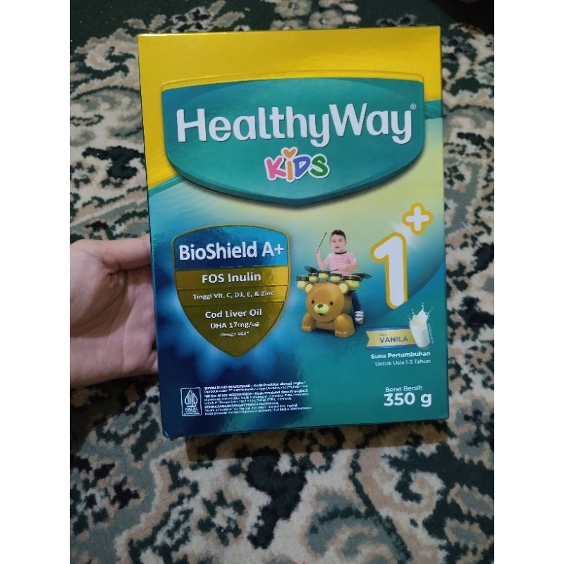 Jual HealthyWay kids 1+ ( Biostime )Vanila 350gr - Susu Pertumbuhan ...