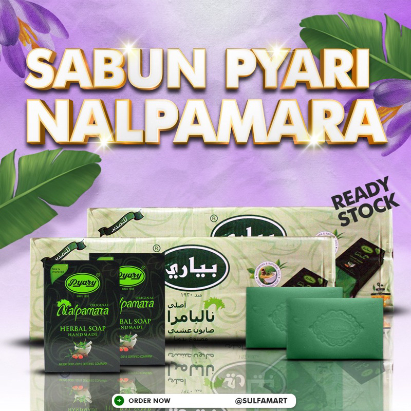 Jual Sabun Arab PYARY Nalpamara / Tumeric / Safron Sabun Arab Pyary ...