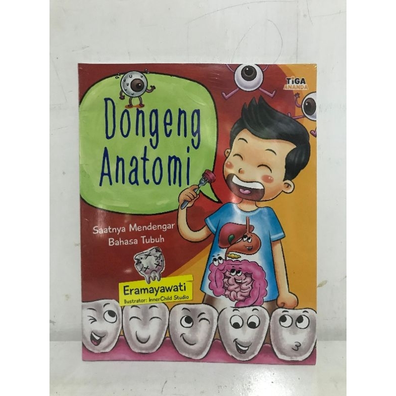 Jual Ready Dongeng Anatomi || Set Seri anggota tubuh by tiga ananda ...